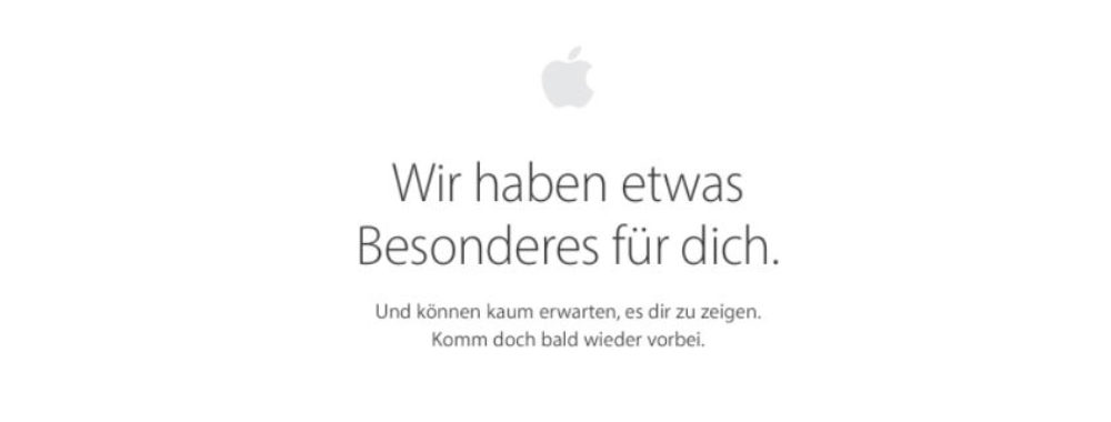 Apple Store offline/down - Apple präsentiert rotes iPhone 7