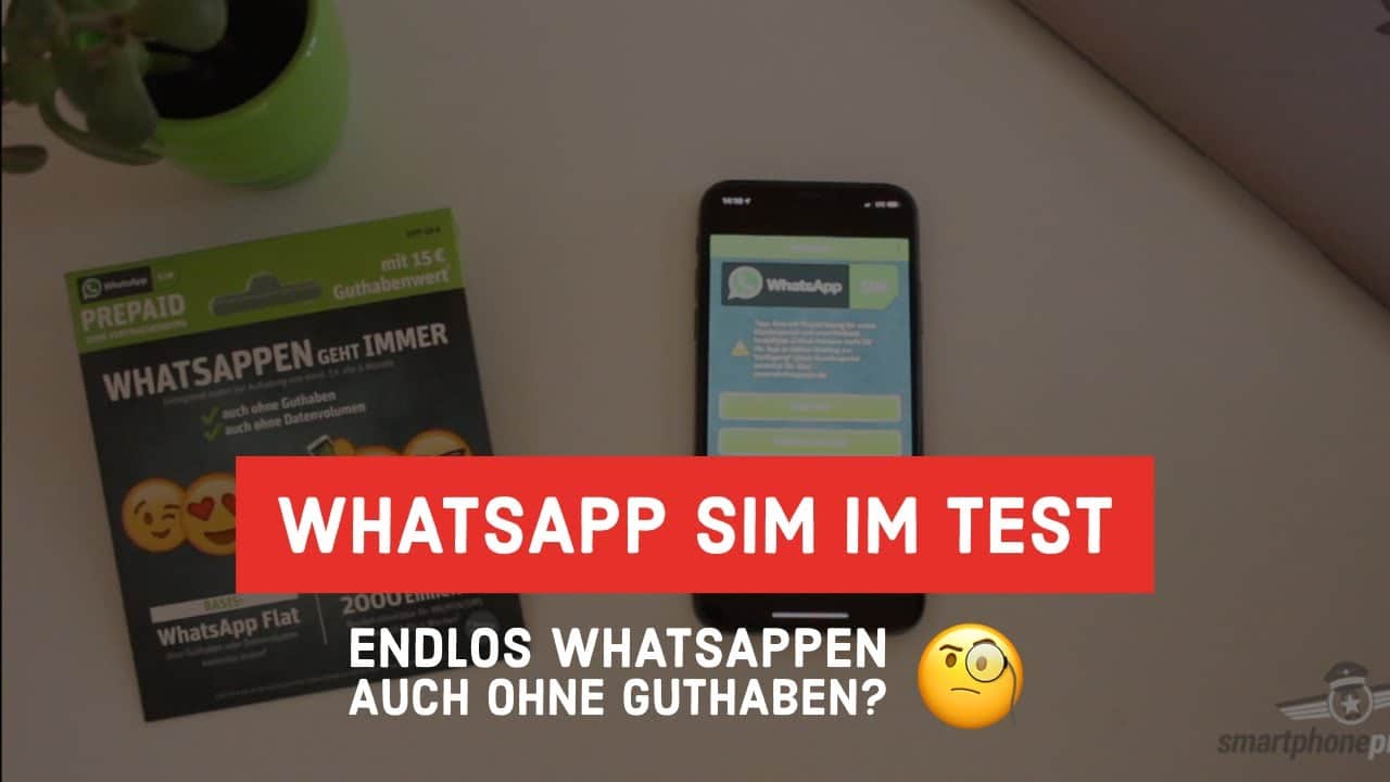 WhatsAppSIM - Test & Erfahrungen 2023: Immer kostenlos whatsappen?