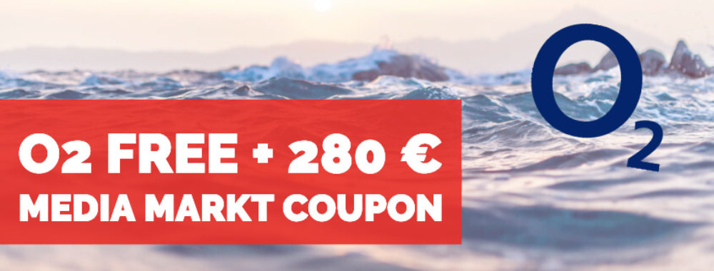 o2 Free Tarife inkl. Media Markt Gutschein (bis zu 280 € Coupon sichern)